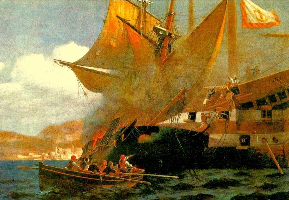 ΝΑΥΜΑΧΙΕΣ (ΑΠΟ ΤΟ 1821- ΕΩΣ ΤΗΝ ΝΑΥΜΑΧΙΑ ΤΟΥ ΓΕΡΟΝΤΑ – 29/8/1824 ...